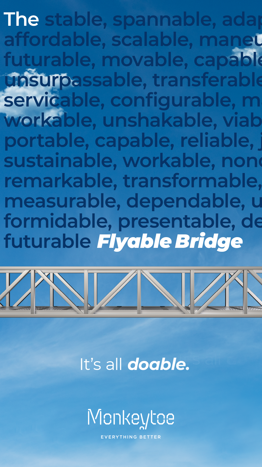 Standard Flyable Bridge - Monkeytoe Australia