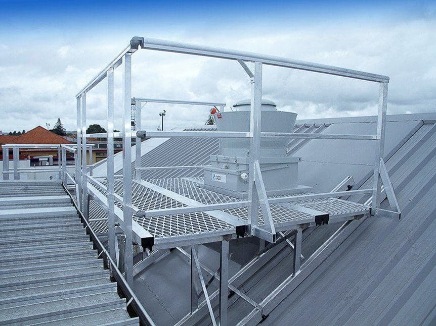 Purlin-Mounted Mesh Plant Platform (340mm high) - Monkeytoe Australia