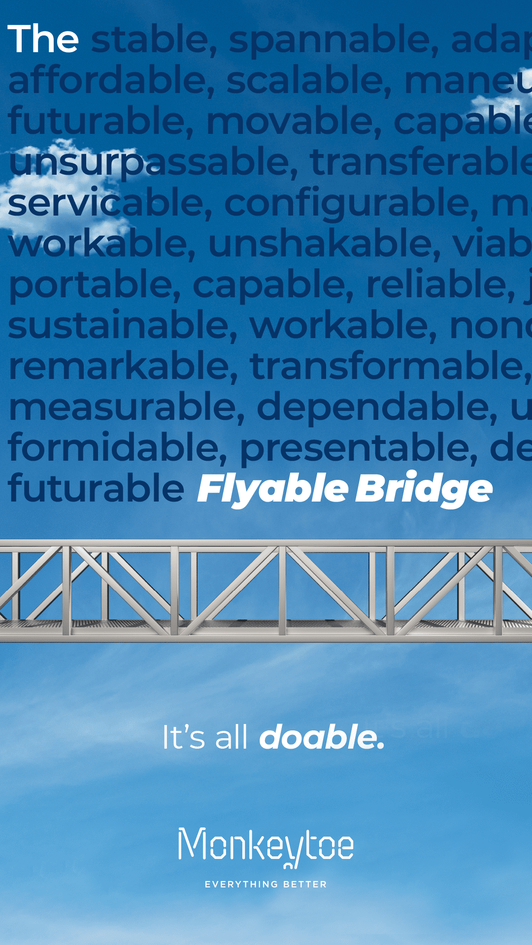 Standard Flyable Bridge - Monkeytoe Australia
