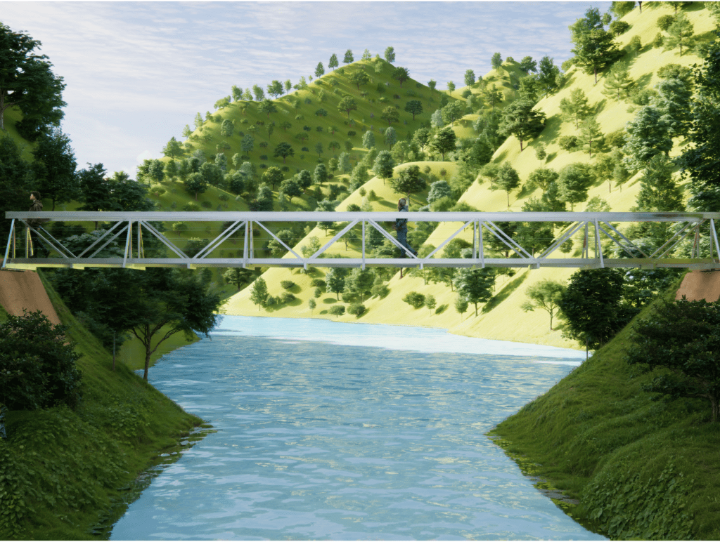 Trail & Service Bridge - Monkeytoe Australia